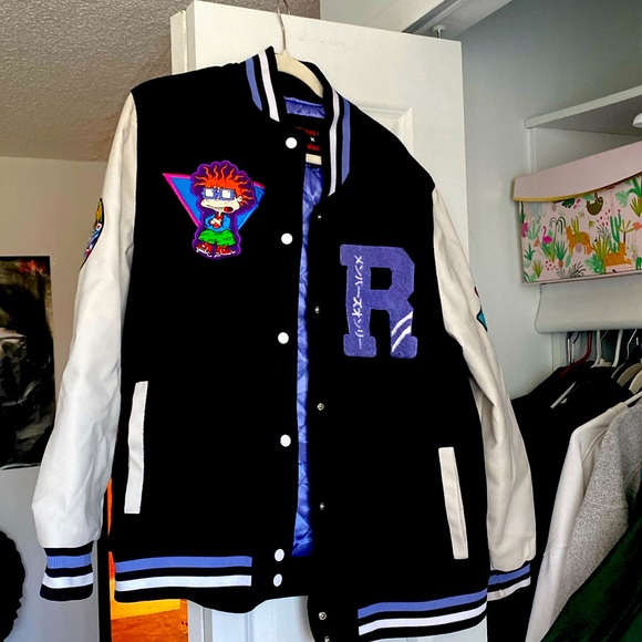 Jackets & Coats | Y2k 200s Rugrats Varsity Jacket | Poshmark